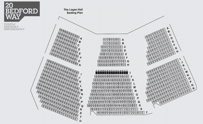 Logan Hall Central London Theatre Venue For Hire